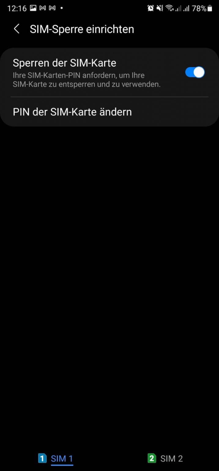 Samsung Galaxy: SIM-PIN ändern – so geht’s - galaxy-blog